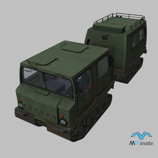 BV206-D6N.FI.green 3D Model | MVRsimulation