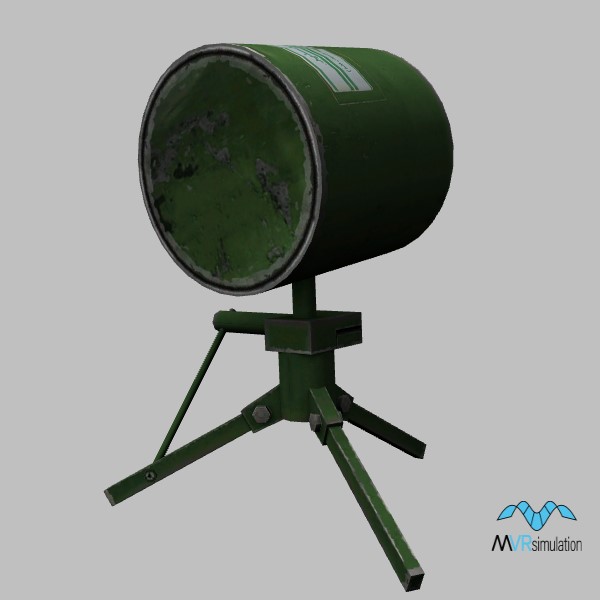 IED_Iranian 3D Model | MVRsimulation
