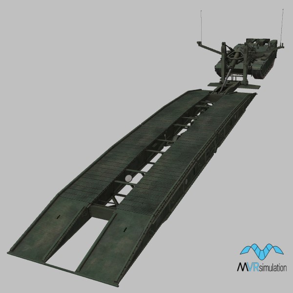 M1074.US.green 3D Model | MVRsimulation