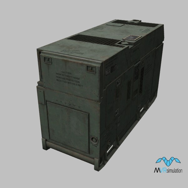 MEP-807A.US.green 3D Model | MVRsimulation