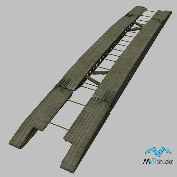 MTU-72-bridge.RU.green 3D Model | MVRsimulation