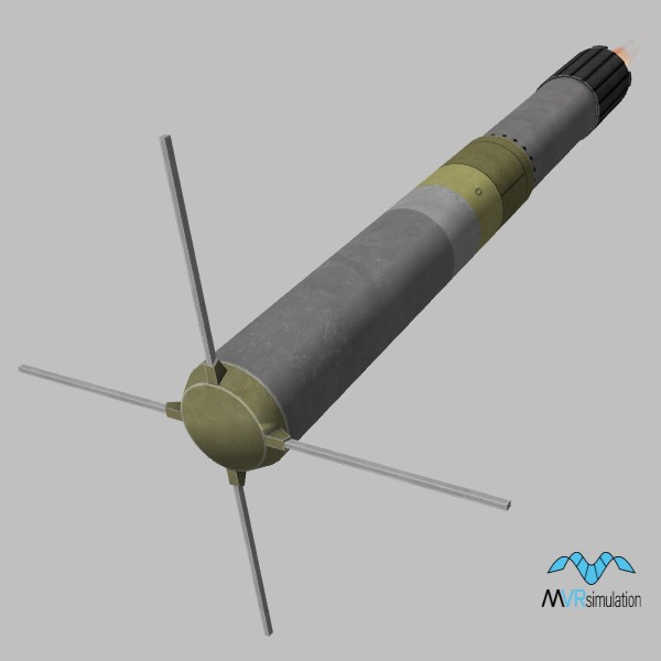 Mk-53-Decoy-Launching-System.US.grey 3D Model | MVRsimulation