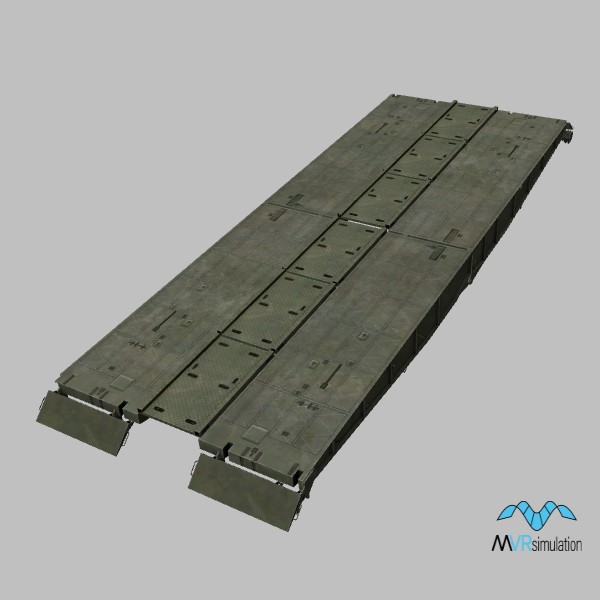 TMM-3M2-Bridge.RU.green 3D Model | MVRsimulation