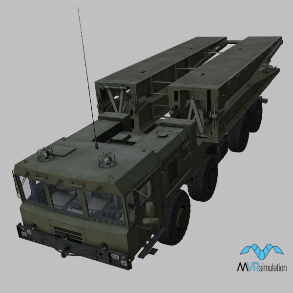 TMM-6.RU.green 3D Model | MVRsimulation